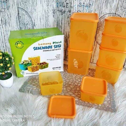 Toples Lemony set / Lemony plast sealware segi isi 8pcs | Lazada Indonesia