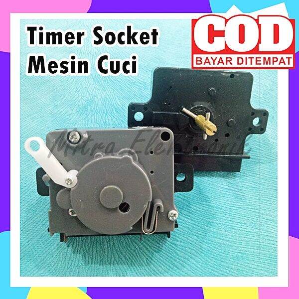 Timer Soket Mesin Cuci Pencuci Sharp 3 Pin - Timer Wash Socket 3 Skun ...