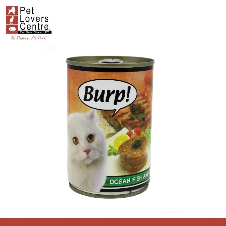 Burp Cat Wet Can Food Ocean Fish Shrimp 368 Grams | Lazada PH