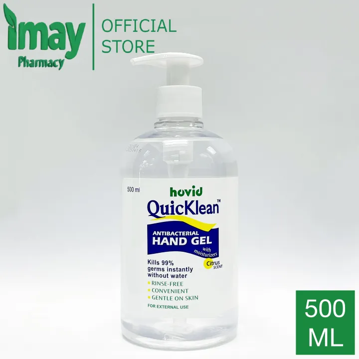 Hovid QuicKlean Hand Gel 500mL | Lazada