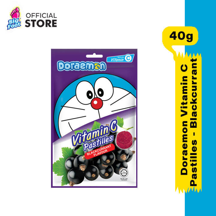 DORAEMON VITAMIN C PASTILLES - BLACKCURRANT 40G | Lazada