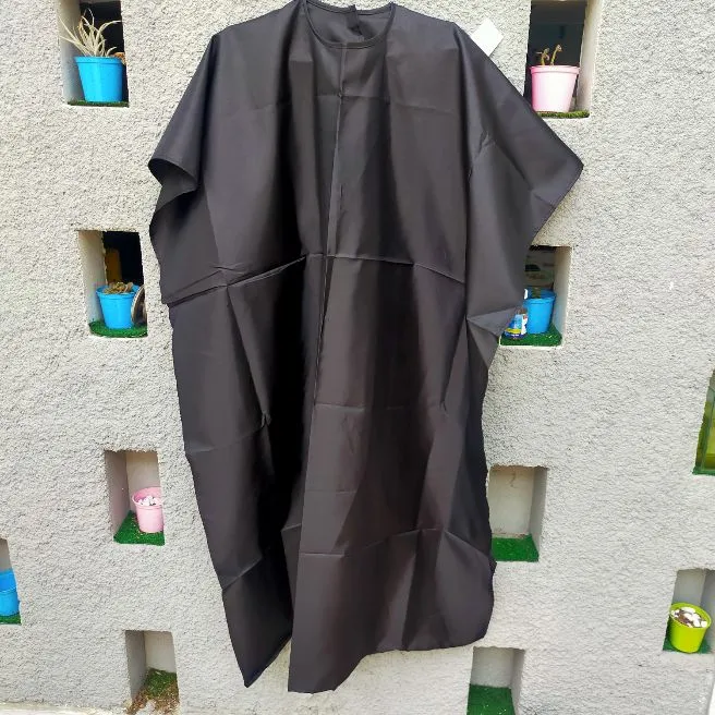 KIP GUNTING RAMBUT CUKUR HITAM BAJU POTONG RAMBUT CAPE KAIN SALON ...