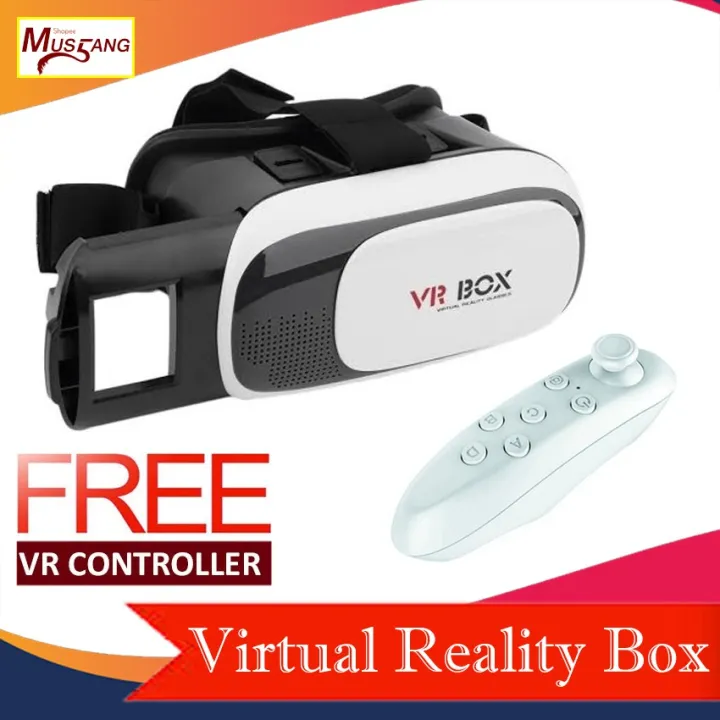 VR Box II 2.0 3D Virtual Reality with FREE VR Controller free roblox ...
