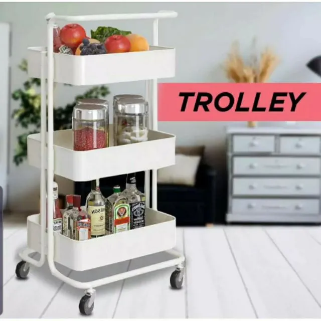 Trolley 3 Layer Cart | Lazada PH