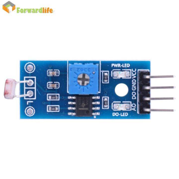 4Pin Light Detection 3.5V-5V LM393 Sensitivity Light Sensor Module Light Detector Board for ...