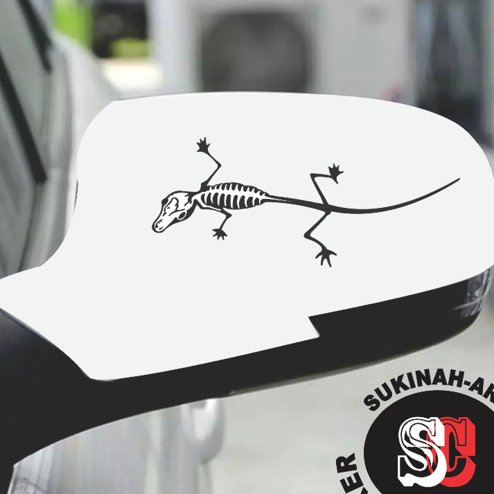 Cutting Sticker Mobil Tulisan cicak keren | Lazada Indonesia