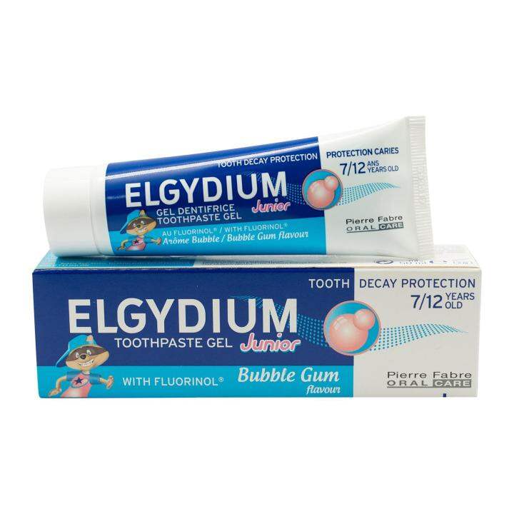 Elgydium Junior Bubble Gum (7 To 12 Years) 50Ml Kids Toothpaste - By ...