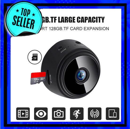 A9 Wireless Mini Camera Wifi Hd 1080P Micro Kamera Kecil Smart IP Cctv ...