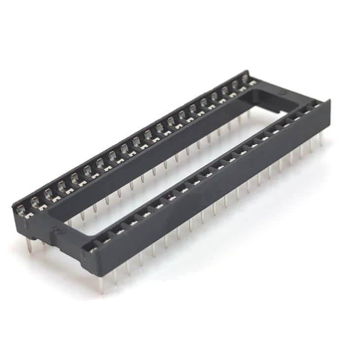 Socket IC DIP40 Wide DIP-40 Lebar Soket IC DIP 40 pin 40P Pitch 2.54mm | Lazada Indonesia
