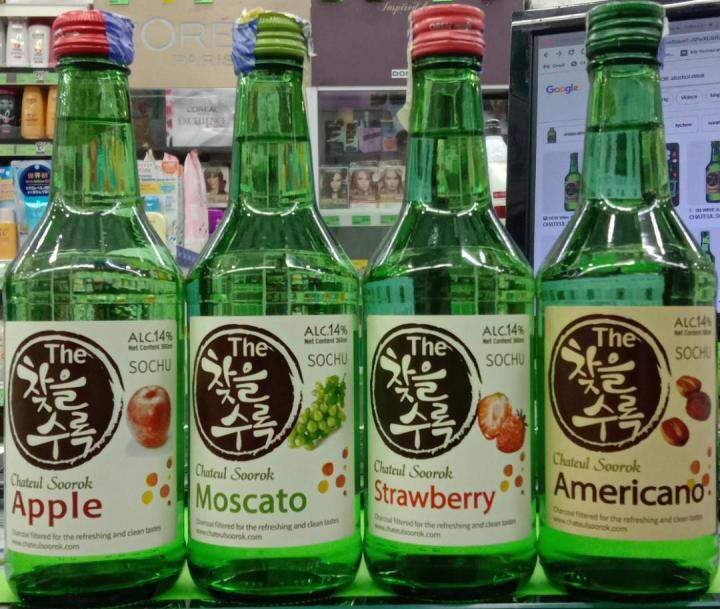 THE CHATEUL SOOROK SOCHU DRINKS 360ML ALC.14% (ALCOHOL NON HALAL) | Lazada