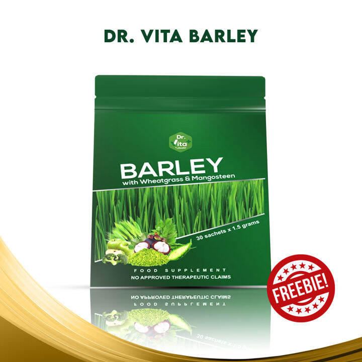 Dr. Vita Barley (WITH FREEBIES) with Wheatgrass and Mangosteen 1.5 ...