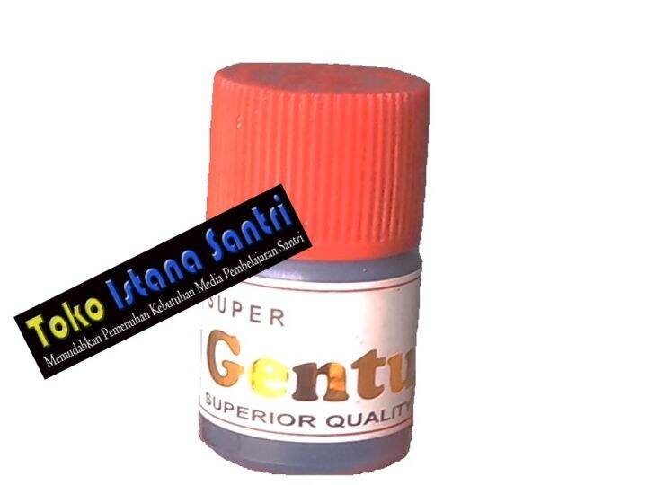 1 botol Tinta Gentur / Tinta cocol/ tinta Logat / Tinta Kalam /Mangsi ...