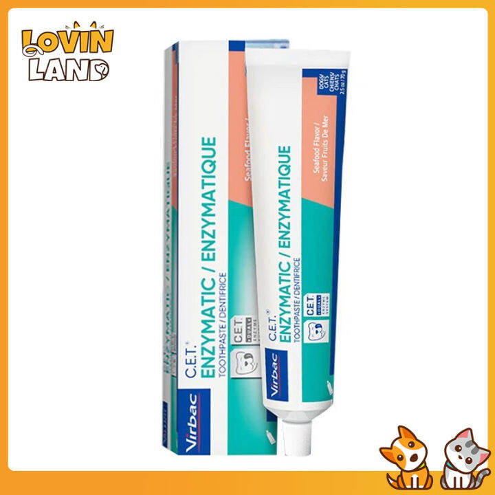 Virbac C.E.T. Enzymatic Toothpaste Dog & Cat Toothbrush | Lazada PH