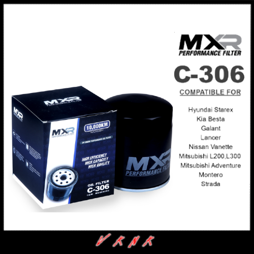 MXR OIL FILTER C-306 FOR Hyundai Starex Kia Besta Galant Lancer Nissan ...
