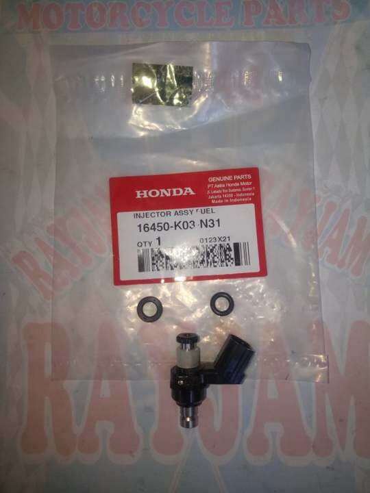Fuel Injector Assembly XRM 125 FI / RS 125 FI / Beat Fi Genuine 16450 ...
