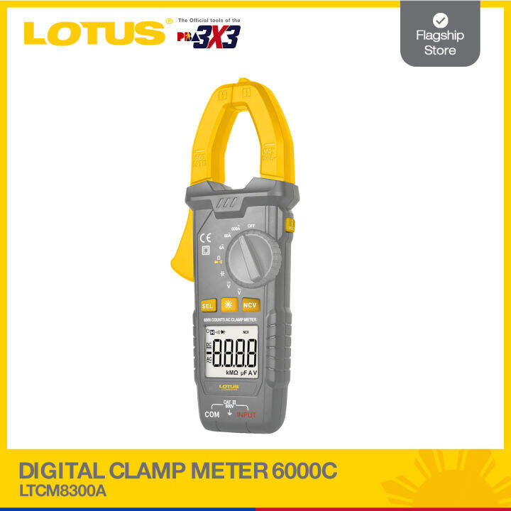 Lotus Digital Clamp Meter 6000C LTCM8300A | Lazada PH