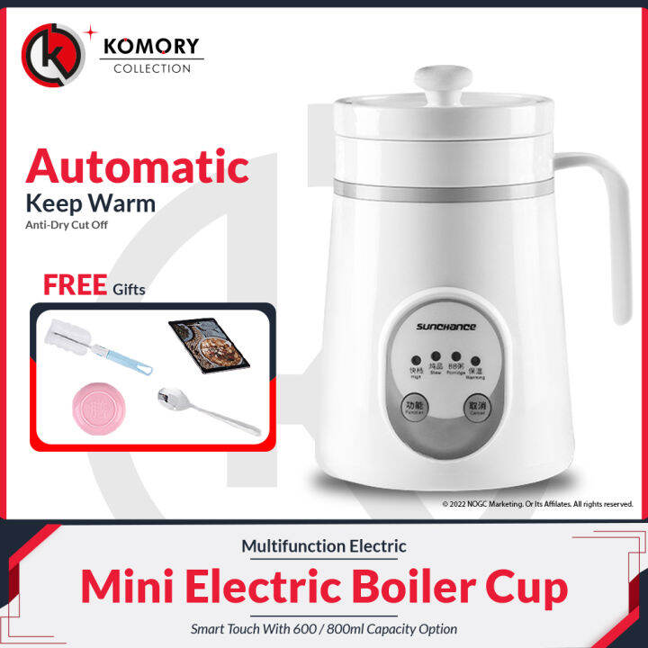𝓚𝓞𝓜𝓞𝓡𝓨 800ML Smart Electric Health Cup Boiler And Warmer With Mini ...