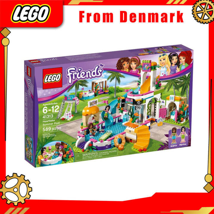 Original LEGO Friends Heartlake Summer Pool 41313 (589 pieces) Genuine ...