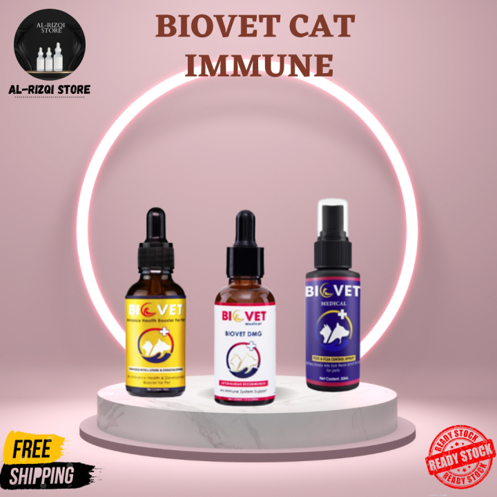 BIOVET HEALTH BOOSTER ADVANCE VITAMIN KUCING IMMUNE BOOSTER UNTUK ...