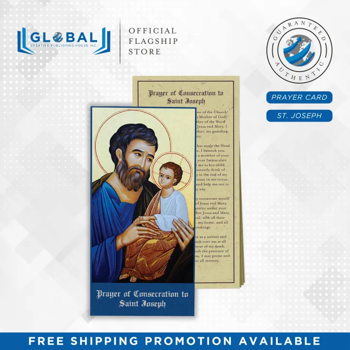 Act of Consecration to St. Joseph Prayer Card | Stampita | Lazada PH