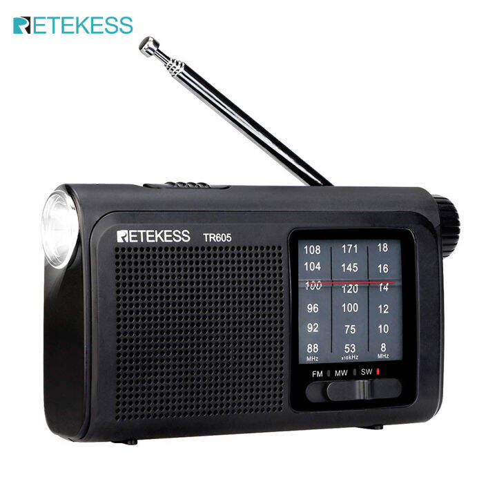 Retekess TR605 Portable Radios, Radios Portable AM FM, Transistor Radio ...