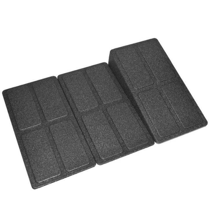 3pcs Squat Wedge Block 440lb Heavy Duty Sport Slant Board 8.5° 17° Non ...