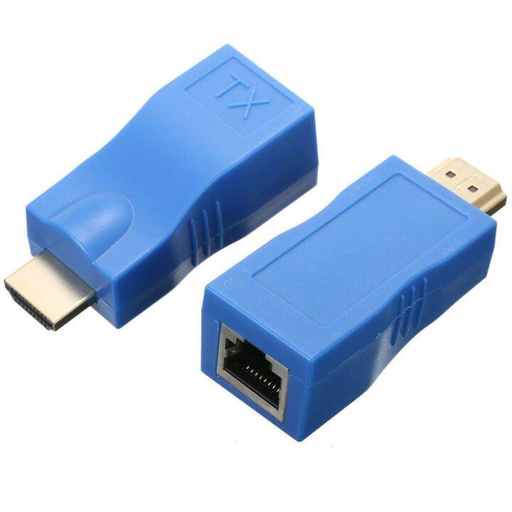 CAT-5e CAT6 30M HDMI to RJ45 network cable extender repeater hdmi ...