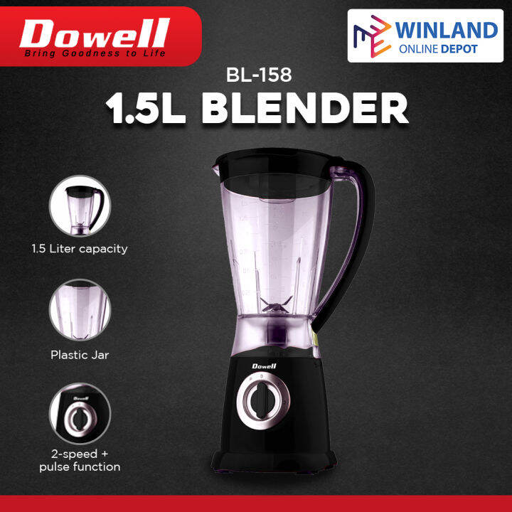 DOWELL by Winland 1.5L Blender for Shake Multifunctional Compact for ...