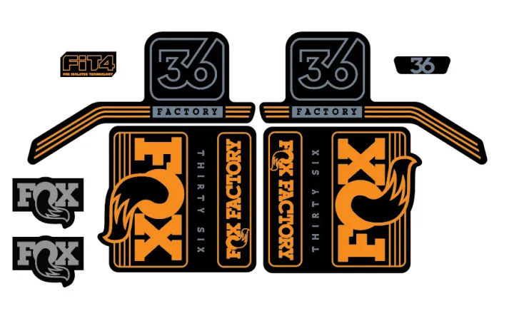Fox 36 Float Fork Decals 2018 Edition | Lazada PH
