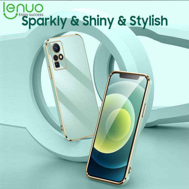Luxury 6D Plating Soft Casing Silicone Square Frame Phone Case For Infinix Zero 5G Zero 20 Zero ...