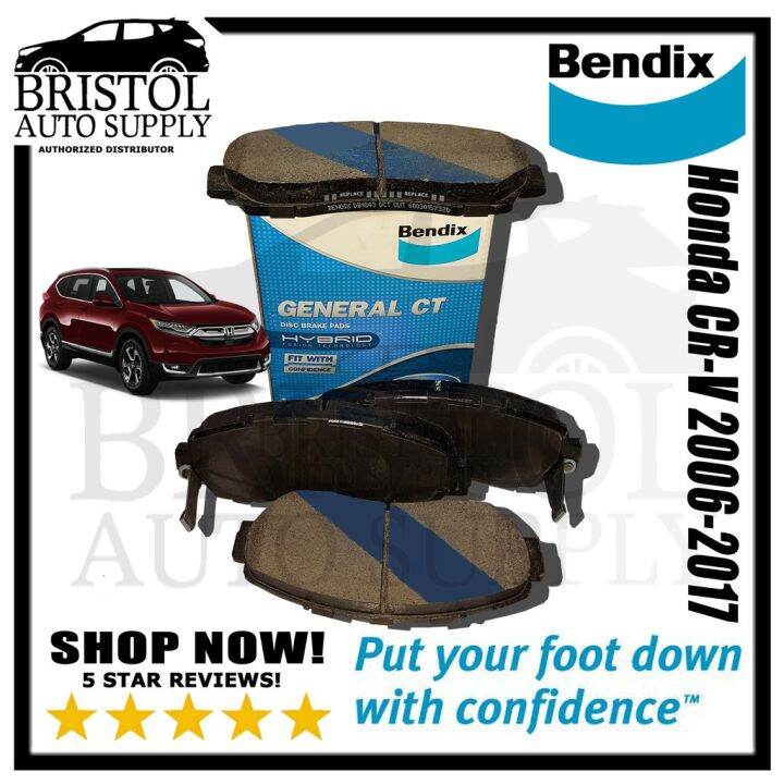 Bendix brake Pads Front for Honda CRV 2006-2017 | Lazada PH