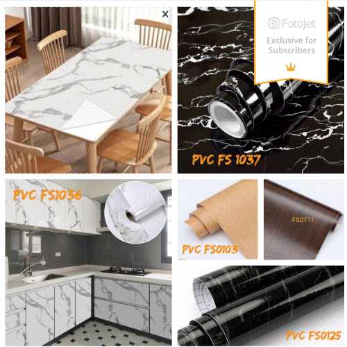 PVC SHEET STIKER PELAPIS FURNITURE MOTIF MARMER KAYU UKURAN Ukuran ...