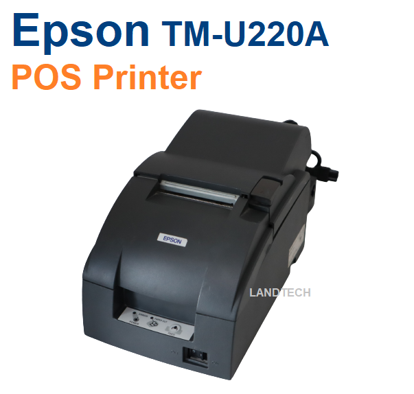 Epson TM-U220A POS Printer เครื่องปริ้นใบเสร็จ | Lazada.co.th