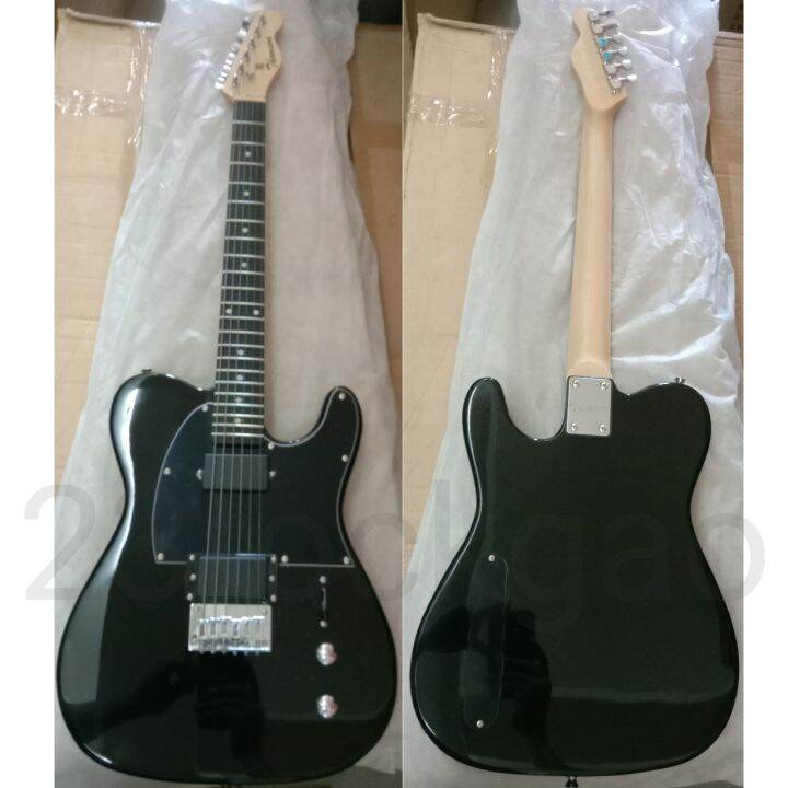 TELECASTER ELECTRIC GUITAR humbucker Pickups w/ free bag,cable & pick ...