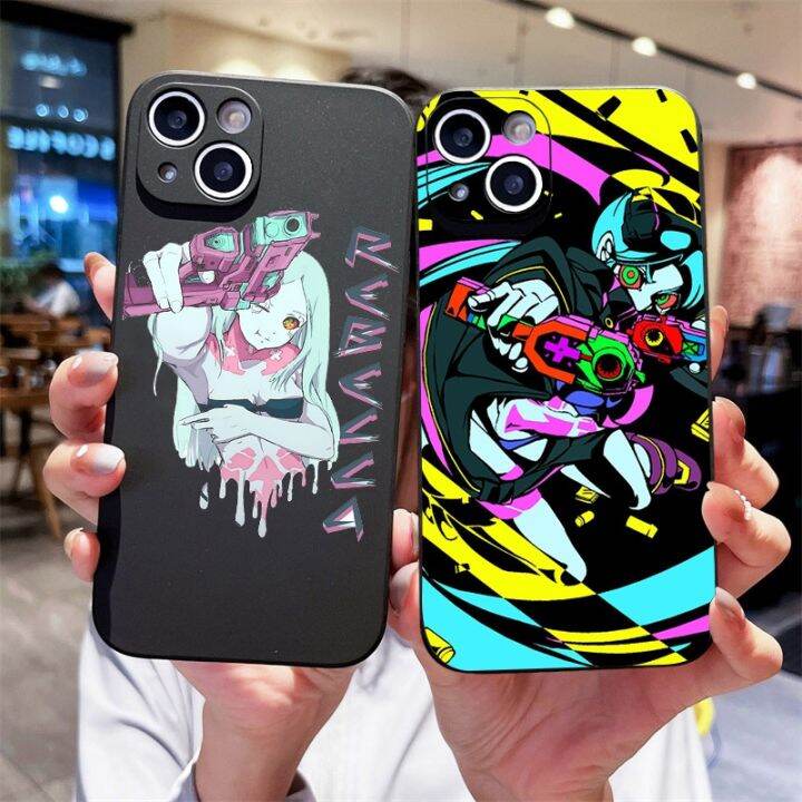 【CW】 Anime Cyberpunk Edgerunners Lucy Cell Case for IPhone 14 11 13 12 ...