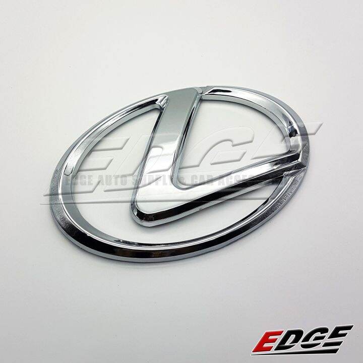 Emblem - Lexus Logo - Chrome // toyota adhesive ready sticker name ...