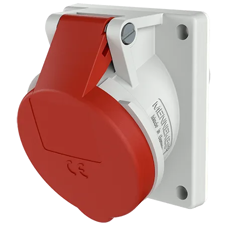 MENNEKES SOCKET, MENNEKES 1500, 32A, 5P, 400V, IP44, Industrial Plugs ...