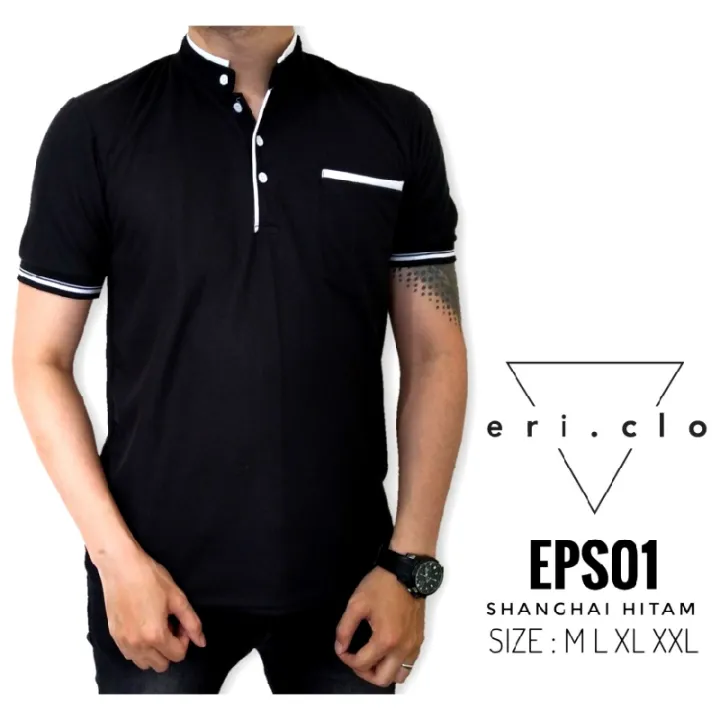 KAOS SHANGHAI PRIA WANITA , BAJU POLO SHIRT SHANGHAI | Lazada Indonesia