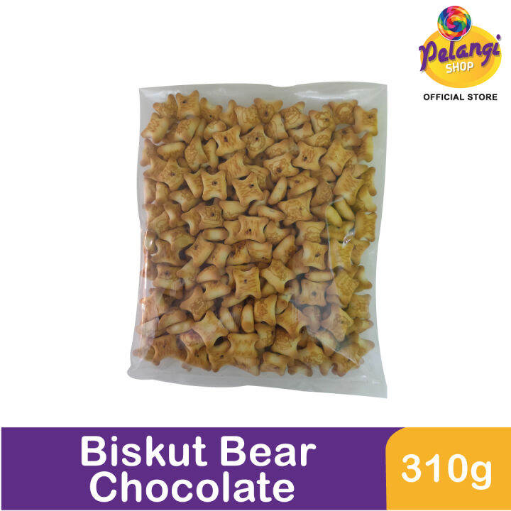 Biskut Bear Chocolate (310g) | Lazada