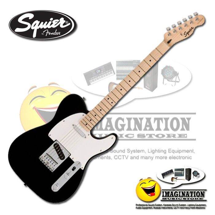 Squier Sonic Telecaster Electric Guitar - Black | Lazada Indonesia
