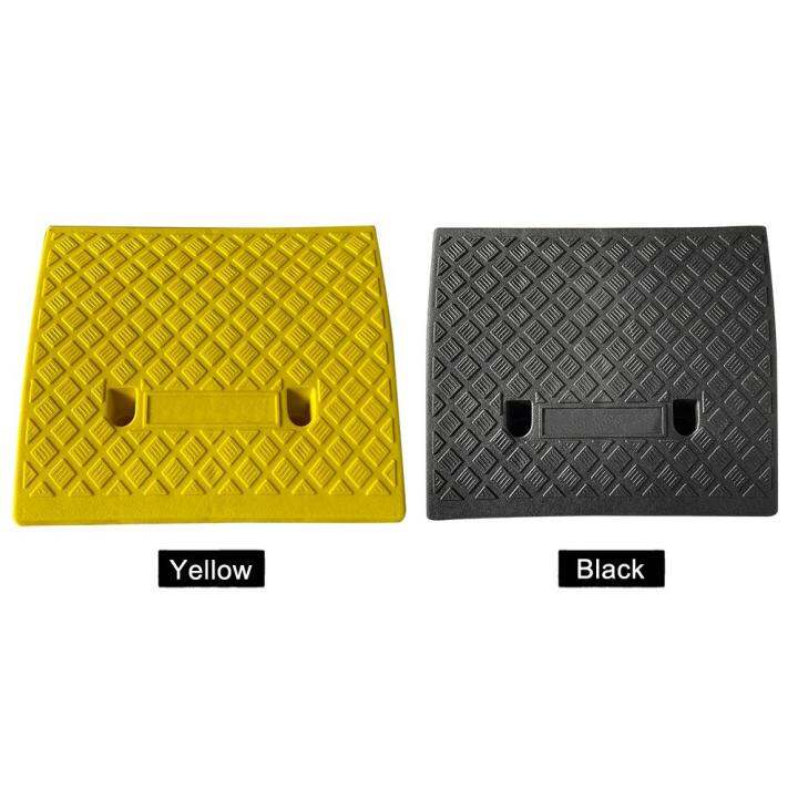 Portable Lightweight Plastic Curb Ramps - Heavy Duty Plastic Threshold ...