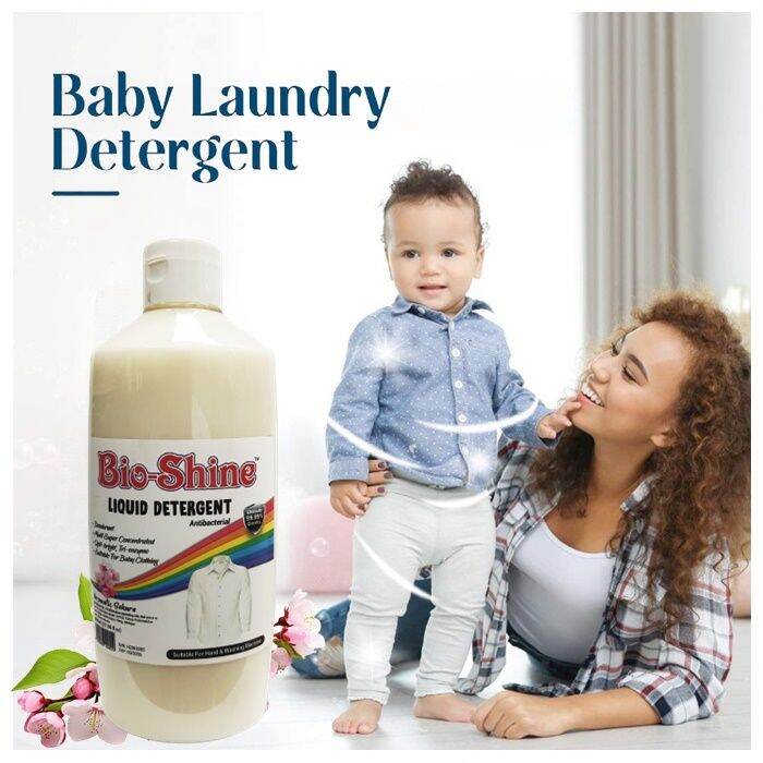 Bio-Shine Anti Bacterial Baby Liquid Detergent Aromatic Sakura 800ml | Lazada
