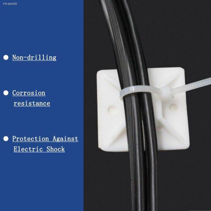 3M Self Adhesive Mounting Zip Tie Base All Size Perfect for Wire Clip ...