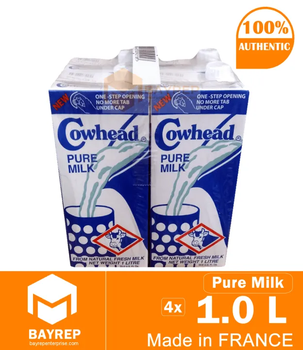Cowhead Pure Milk 4 Pack 1L Each | Lazada PH