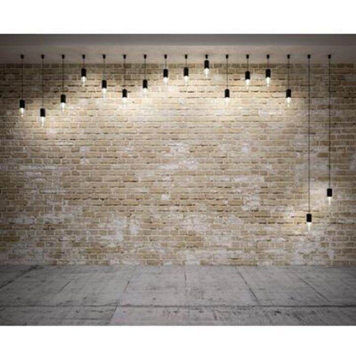Photo Studio Props Backdrop Large Indoor Camel Brick Wall Concrete ...