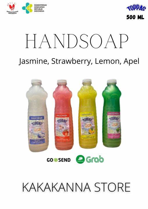 Toppas Sabun Cuci Tangan 500 mL | Lazada Indonesia
