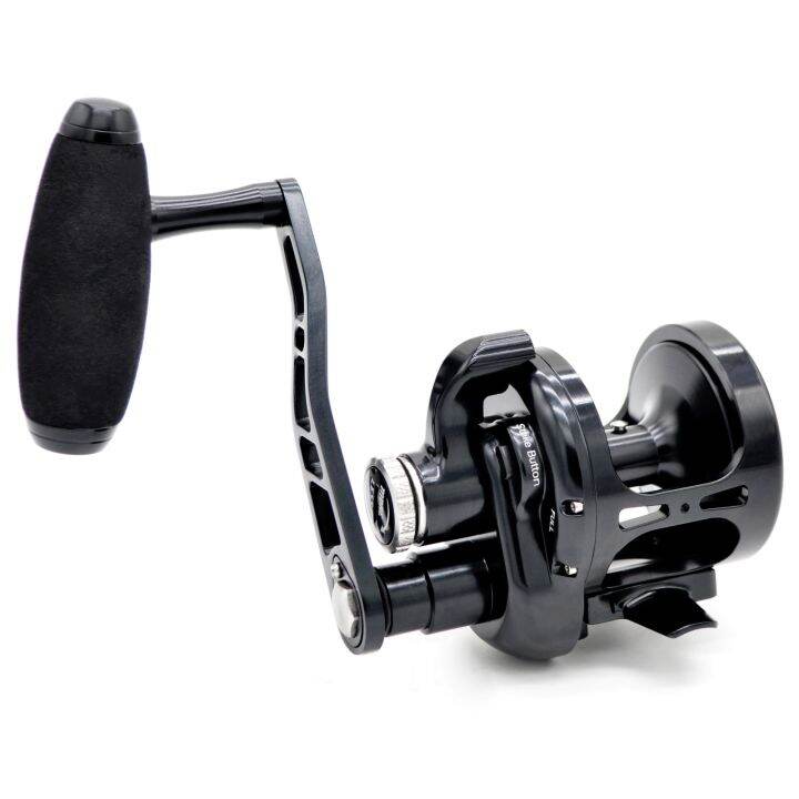 Deep Sea Trolling Fishing Reel CNC Aluminum Frame & Spool Cast Drum ...