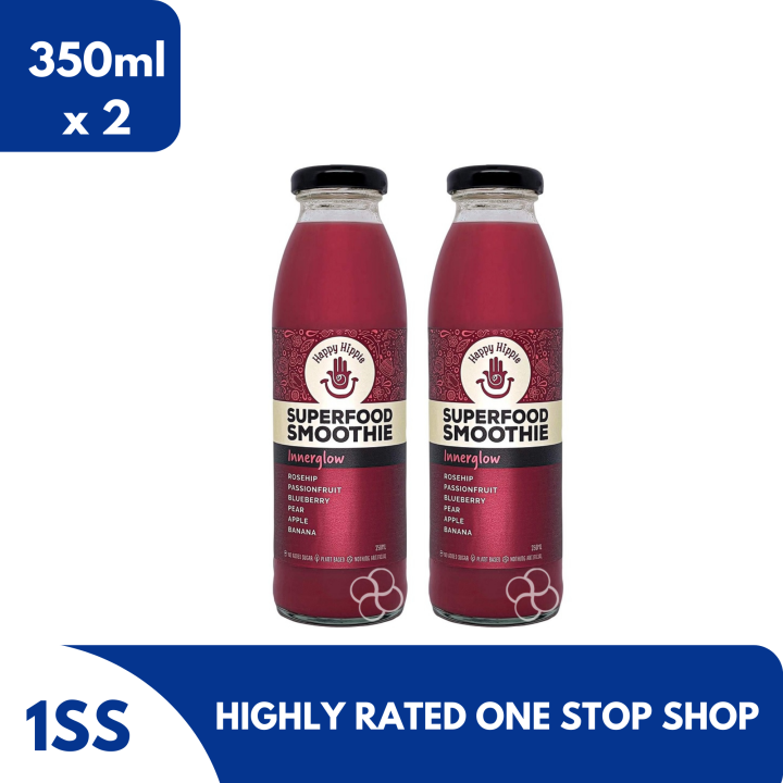 Happy Hippie Innerglow Superfood Smoothie, 350ml set of 2 | Lazada PH
