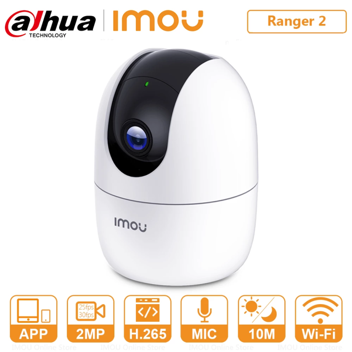 DAHUA IMOU Ranger 2 Blue 2MP Smart Motion Tracking AI Human Detection ...