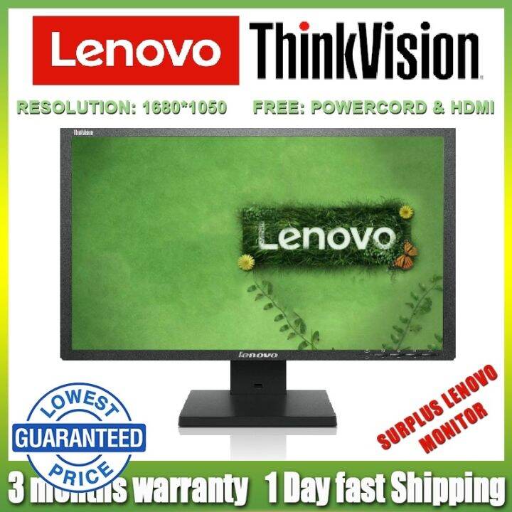 (Surplus) Lenovo Fujitsu LED Monitor 24/23/22/19 inch /for computer pc ...